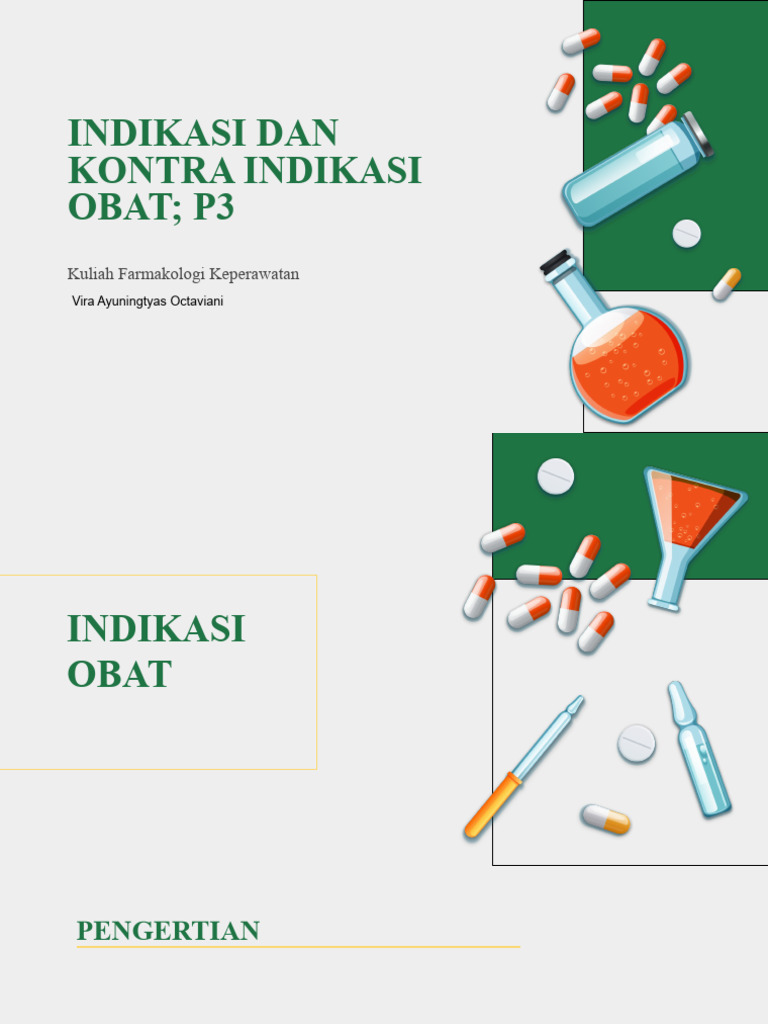 Indikasi & Kontraindikasi Obat | PDF