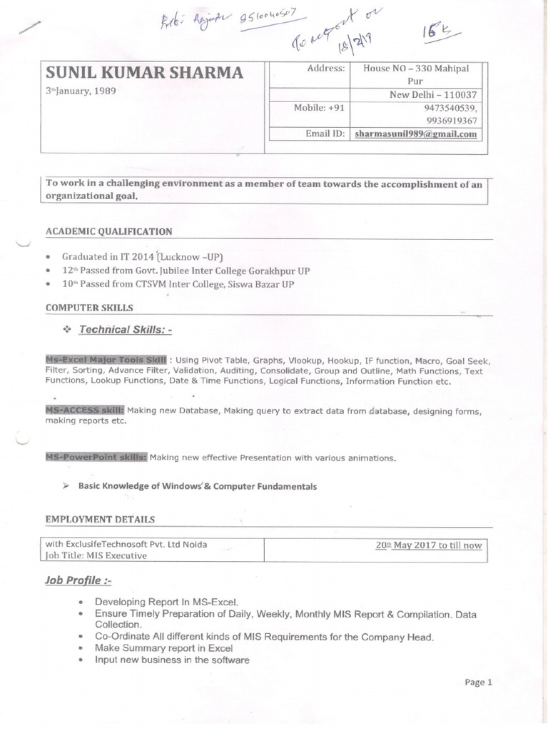 Sunil Kumar Sharma | PDF