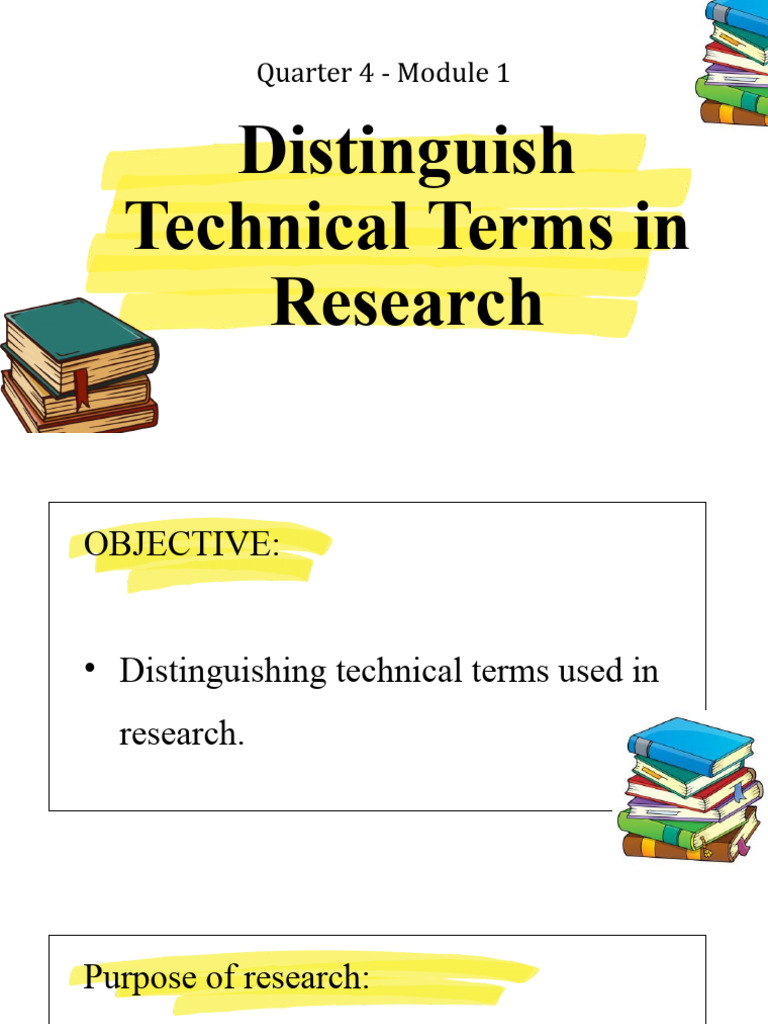 Technical Terms Used in Research | Download Free PDF | Methodology | Qualitative Research