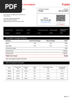Jio Broadband Bill Sample | PDF