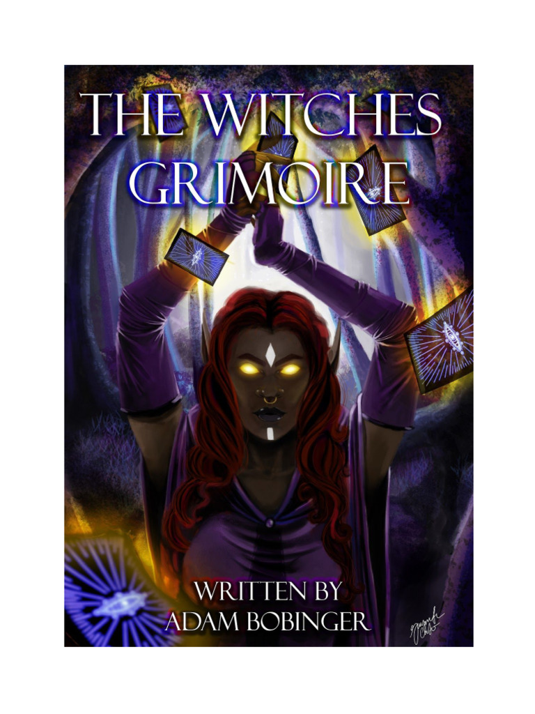 The Witches Grimoire 5e Witch Class | PDF | Ghosts | Flowers