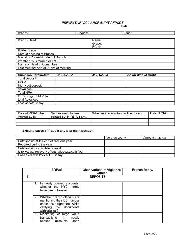Revised PVA Format | Download Free PDF | Cheque | Banks