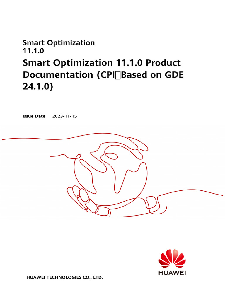 Smart Optimization 11.1.0 Product Documentation (CPI, Based On GDE 24.1 ...