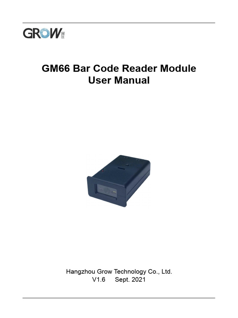 GM66 Barcode Reader Mudule User Manual | PDF | Computer Keyboard | Code