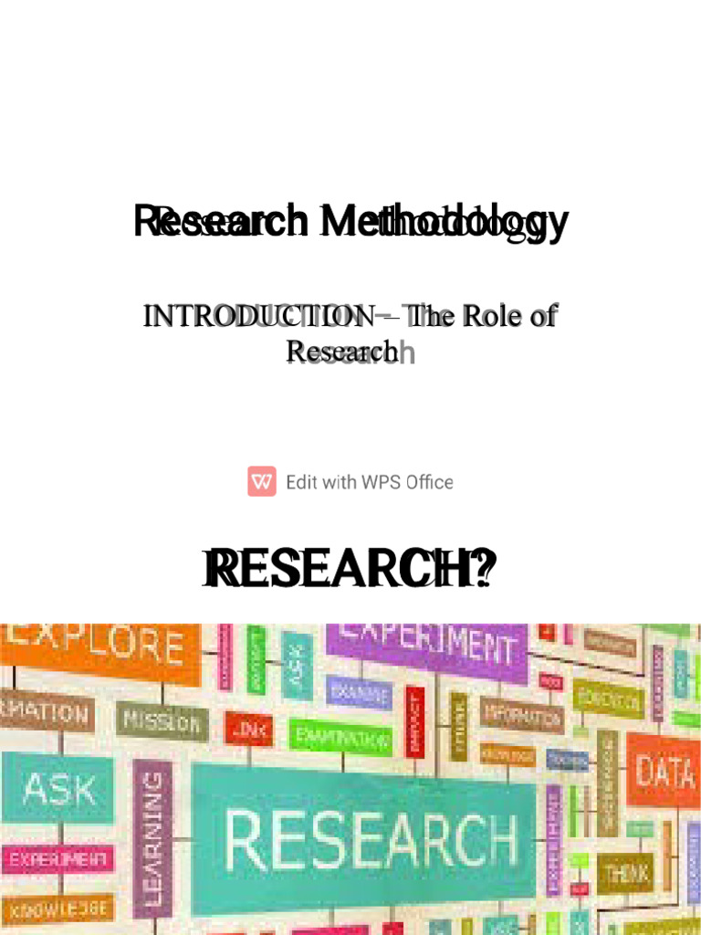 Understanding Research Methodology | PDF | Reason | Methodology