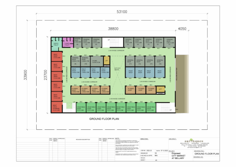 City Market-Bellary Plan1 | PDF