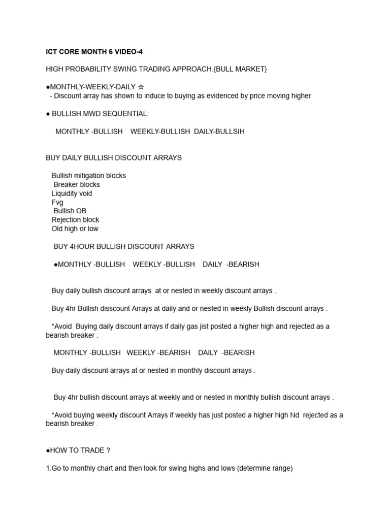 Ict Core Month 6 Video-4 | PDF