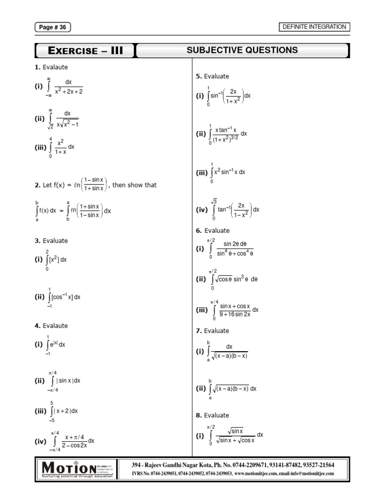 Exercise 3 | PDF | Elementary Mathematics | Complex Analysis