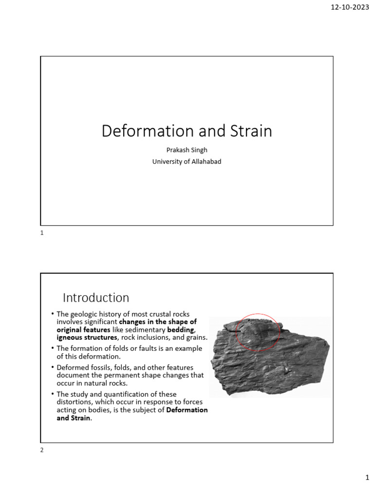 3.deformation and Strain | Download Free PDF | Rotation | Ellipse