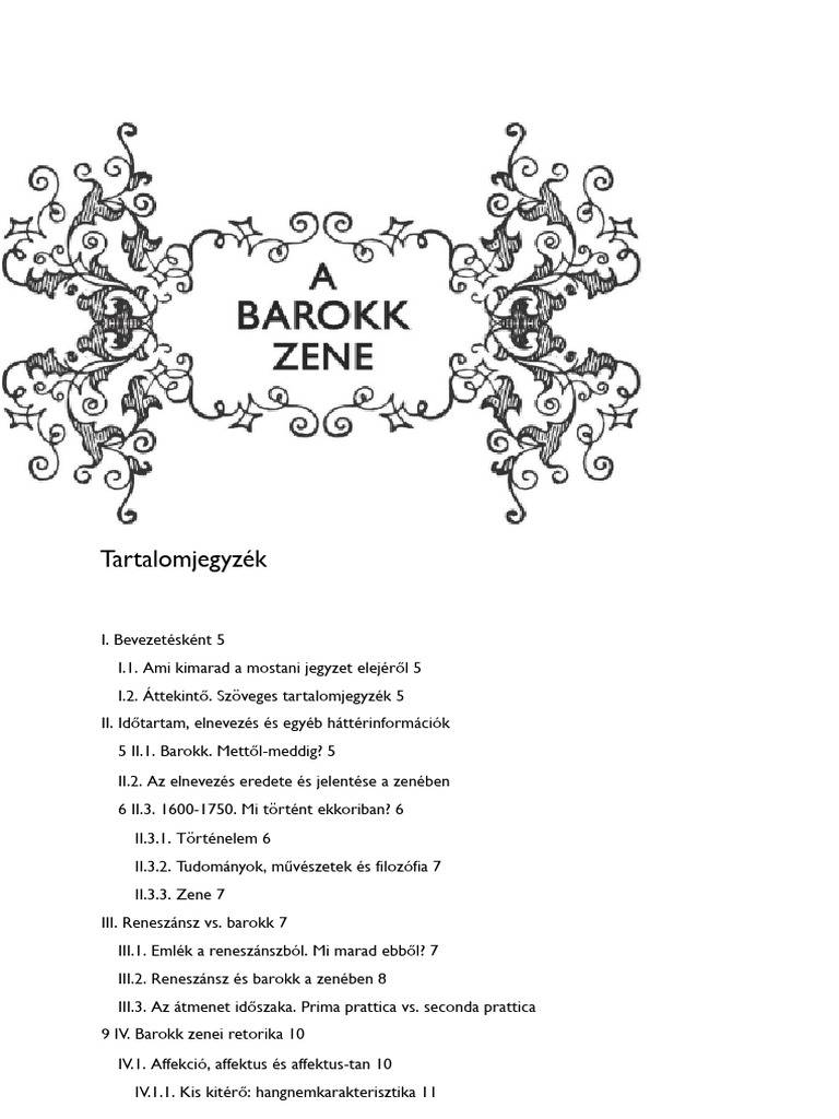 Barokk | PDF