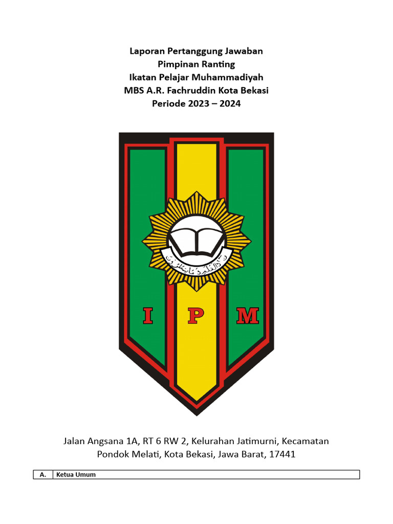 LPJ Ipm 2023-2024 | PDF