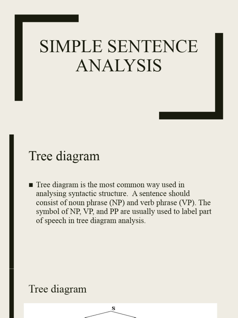 Simple Sentence Analysis | Download Free PDF | Phrase | Predicate (Grammar)
