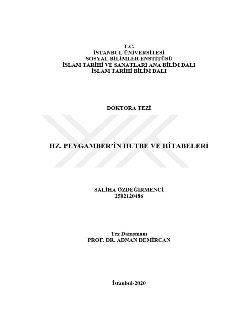 Hutbe Ve Değerlendi̇rmek Sali̇ha | PDF