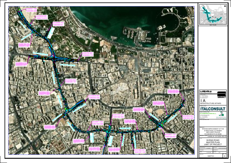 B Ring Road Master Plan Limit of Project | PDF