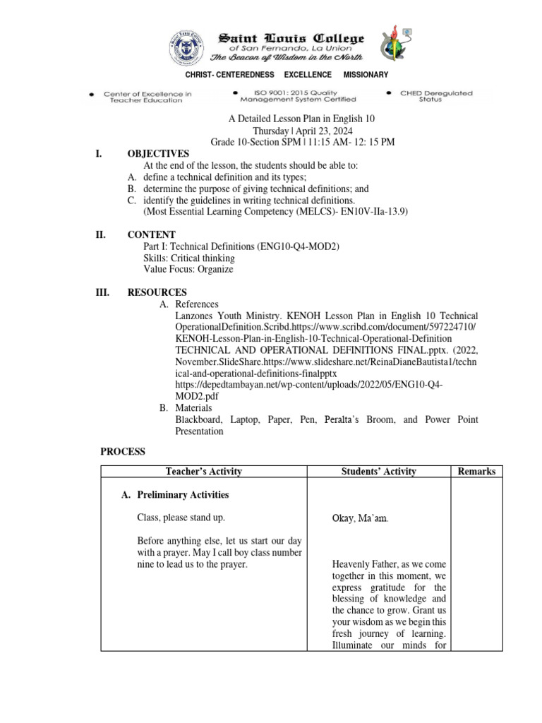 Lunhs - Technical Definitions | PDF | Definition | Dictionary