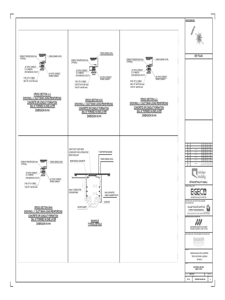 TECB-RIY3-ES-GD-102 - ELECTRICAL DETAILS - SHEET 2 OF 18 | PDF ...