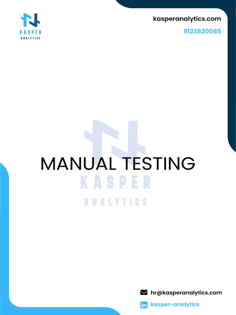 Manual Testing Quick Guide | PDF | Software Testing | Graphical User ... Manual Testing Quick Guide | PDF | Software Testing | Graphical User ...