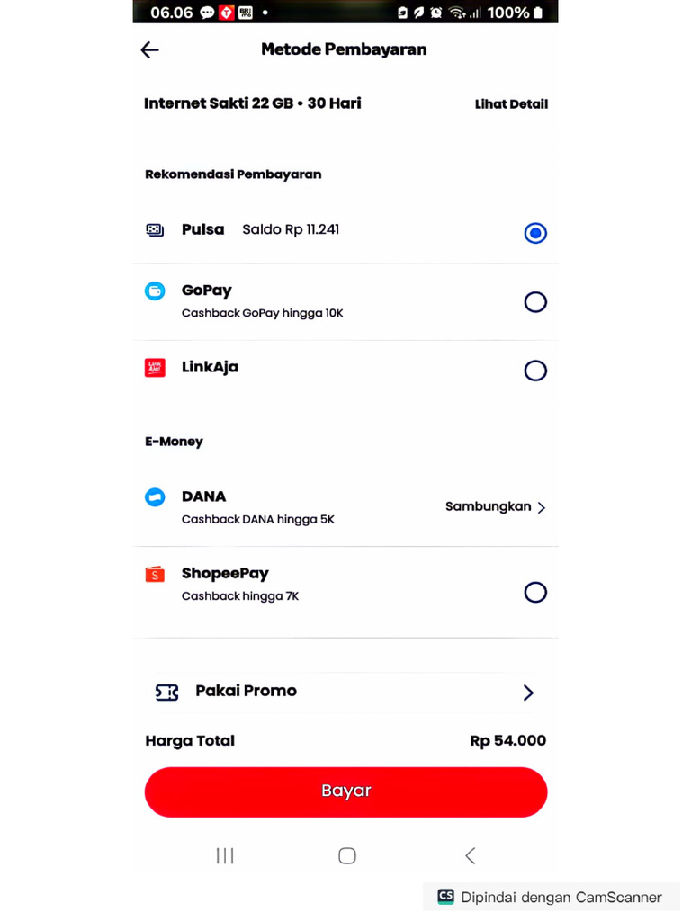 Pembelian Paket Data | PDF
