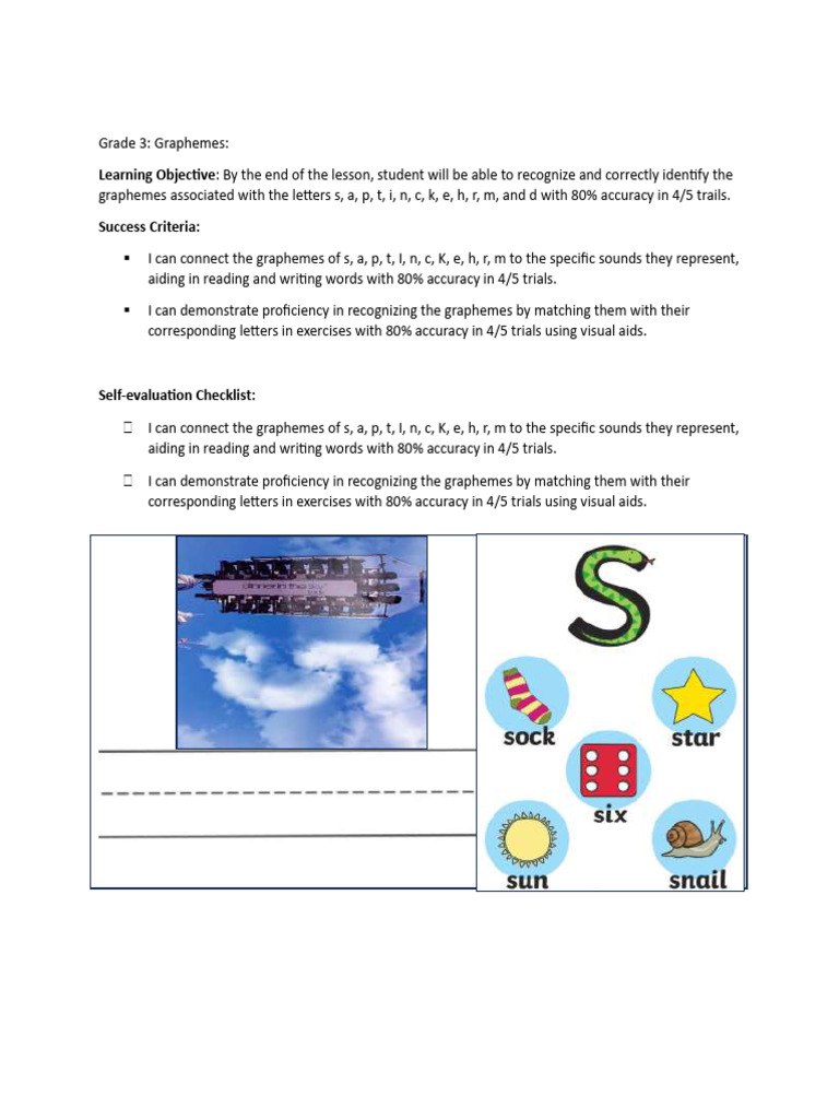 Graphemes - G3 | PDF | Language Arts & Discipline