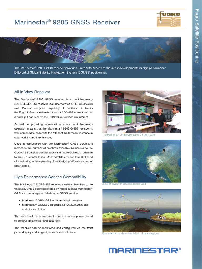 DGPS Broucher OX27 - BROSCHYR | PDF | Global Positioning System ...