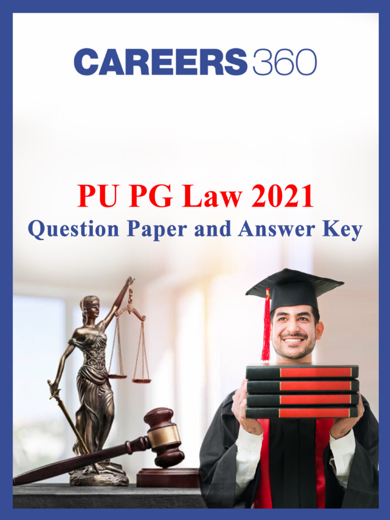 PU PG Law 2021 Question Paper and Answer Key | PDF
