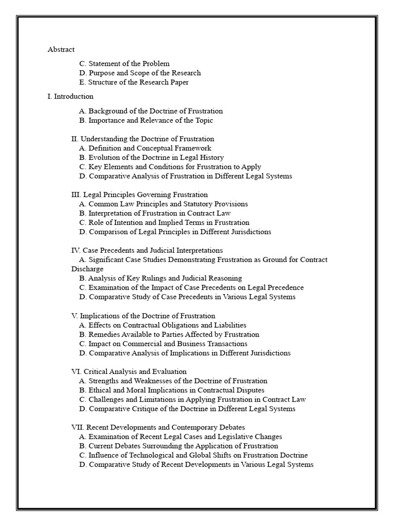 Contracts Reserach Paper Draft-1 | PDF | Precedent | Common Law