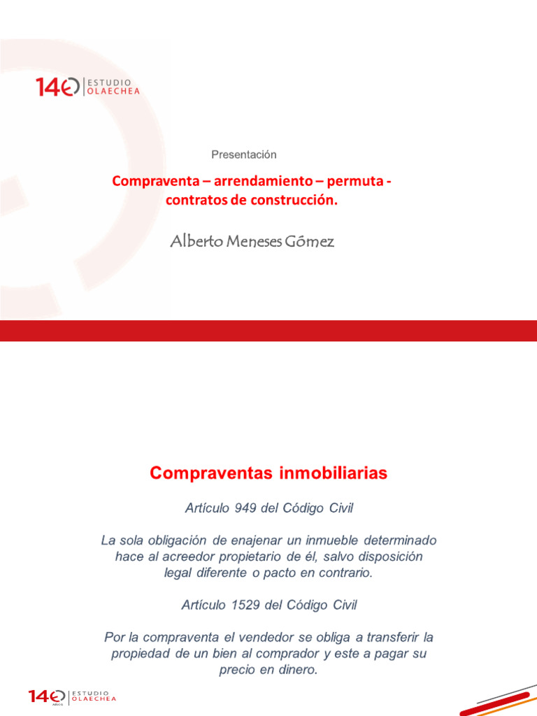 Clase 3 - Contratos Inmobiliarios | PDF