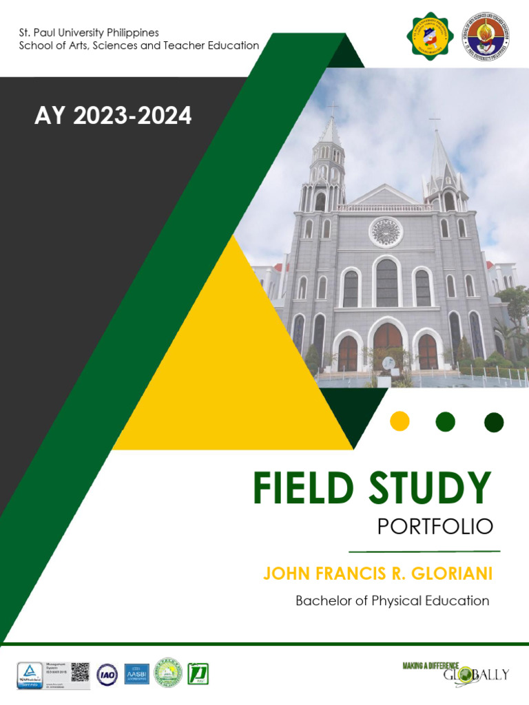 Field Study Portfolio 2023-2024 | PDF | Learning | Teachers