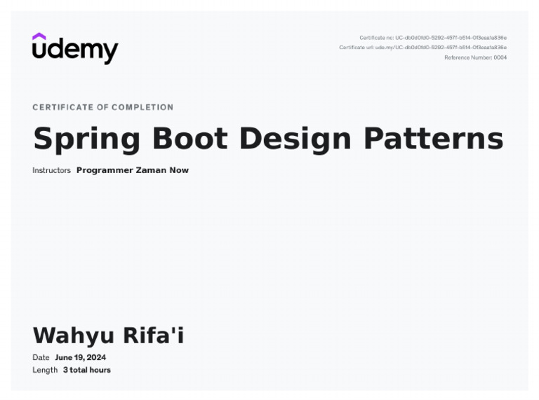 Wahyu Rifai-Java Spring Boot | PDF Wahyu Rifai-Java Spring Boot | PDF