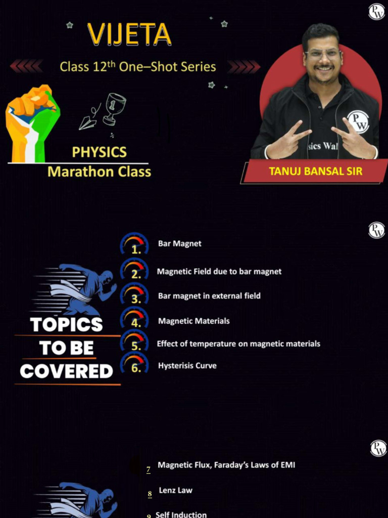 Complete Physics (By Tanuj Bansal Sir) _ Classnotes __ Vijeta 2023 | PDF
