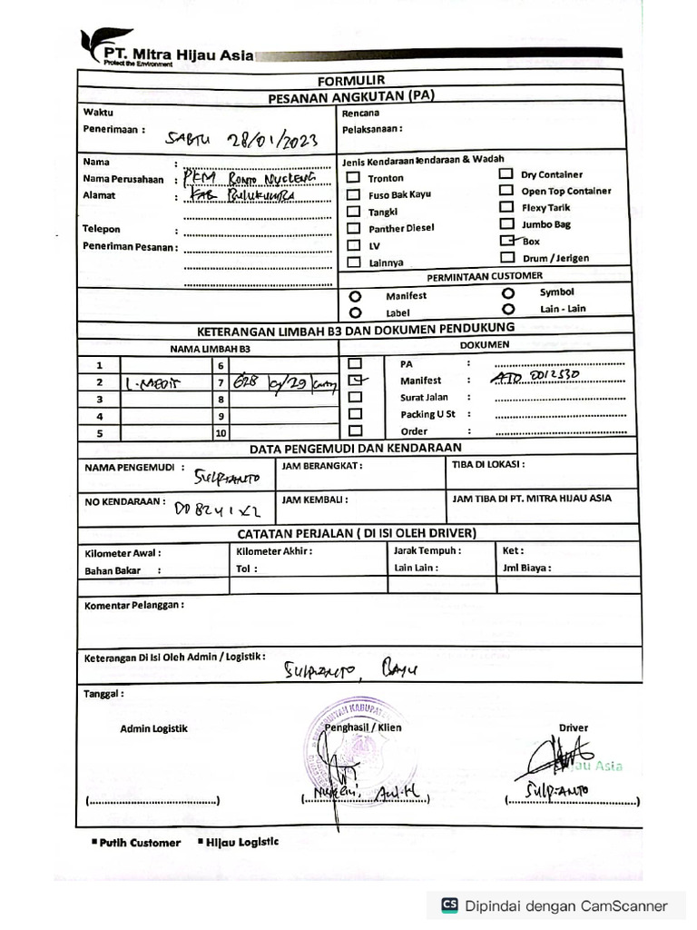 PT - Mitra Hijau | PDF