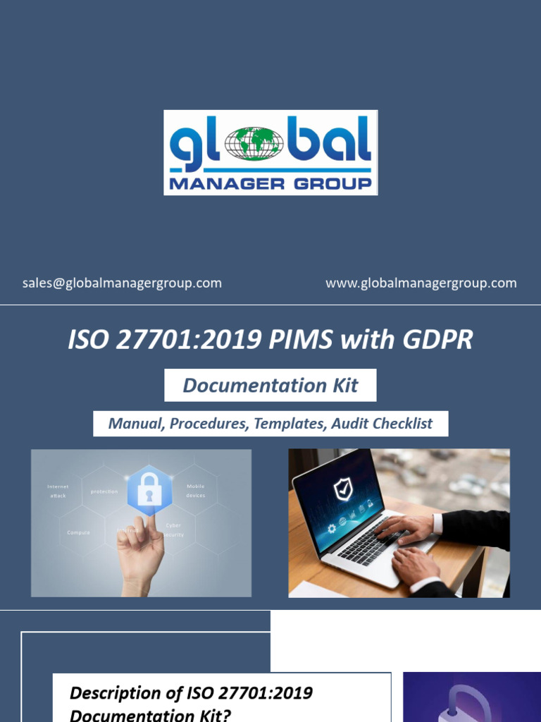 ISO 27701 PIMS With GDPR Documentation Kit | PDF | Information Security | Computer Security