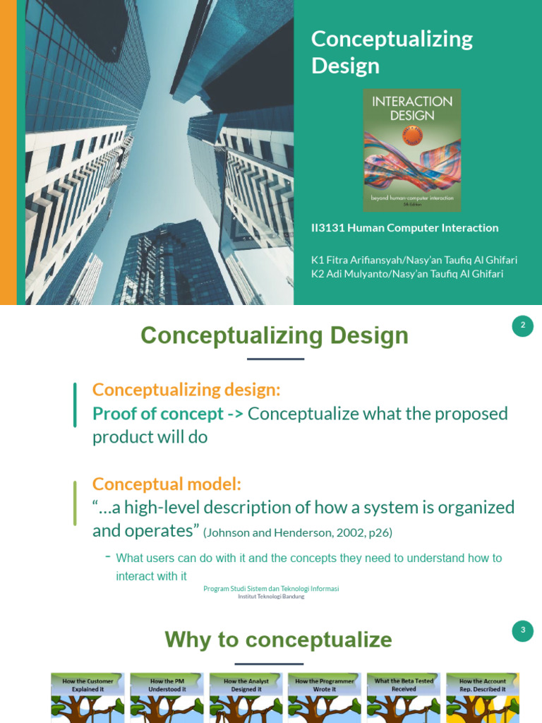 02 II3131 Conceptualizing Design | PDF | Graphical User Interfaces ...