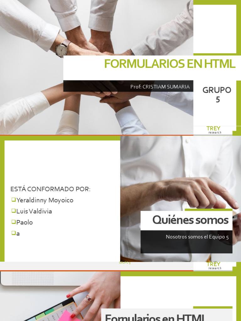 Formularios en HTML | PDF | HTML | Lenguaje de marcado