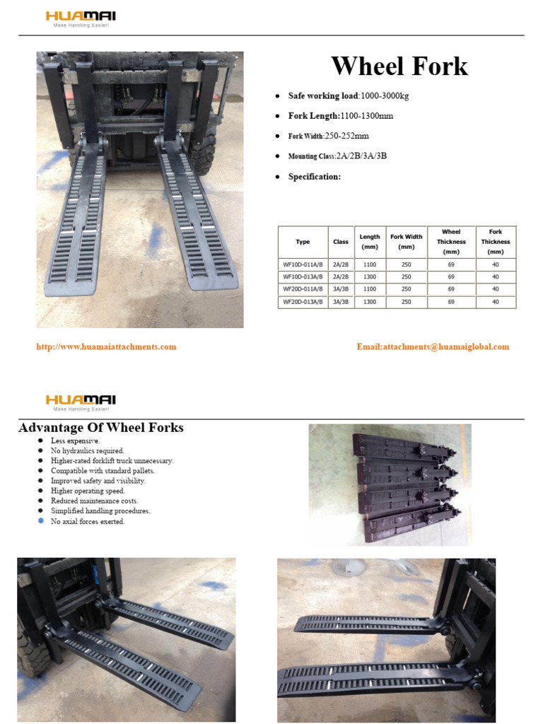 Wheel Fork | PDF | Pallet | Cargo