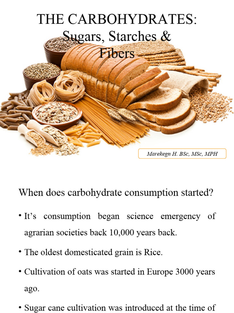 CARBOHYDRATES | PDF | Carbohydrates | Glucose