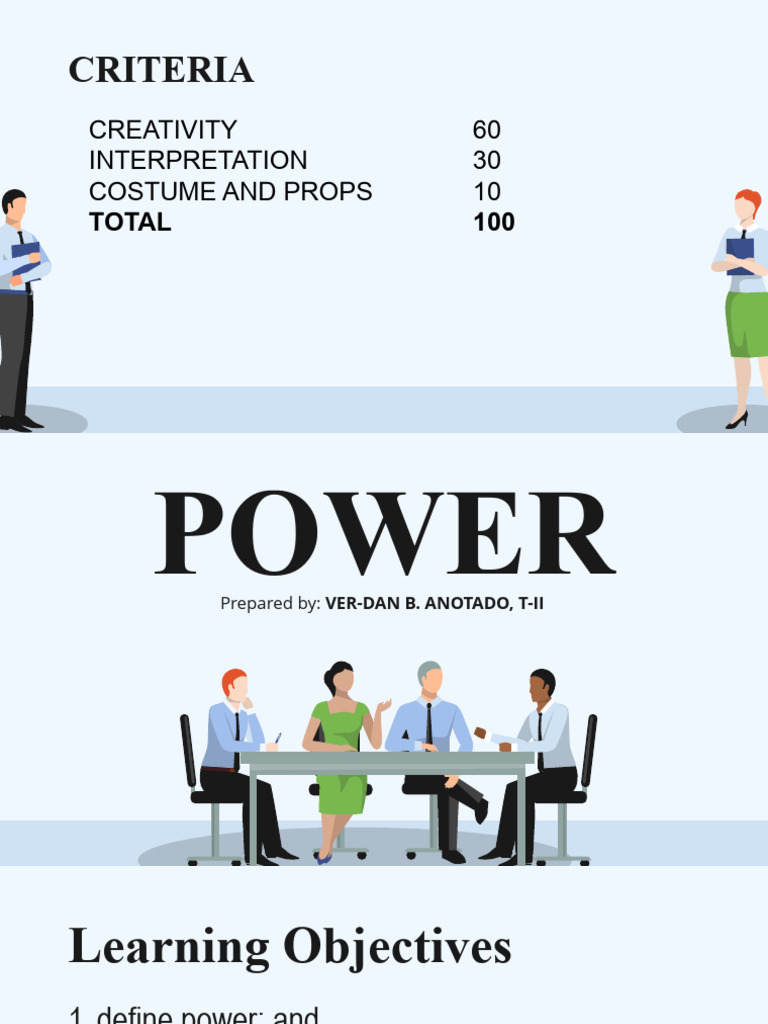 POWER | PDF | Power (Social And Political) | Psychological Concepts