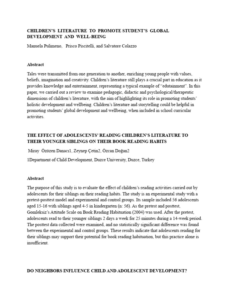 ELLA | PDF | Adolescence | Emotions