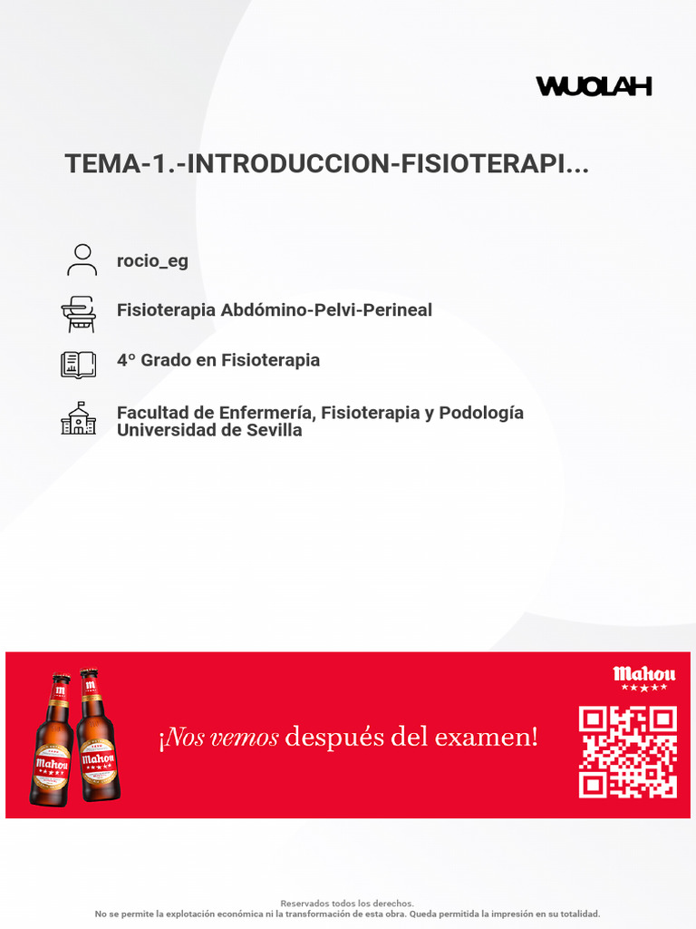 Wuolah Free TEMA 1. INTRODUCCION FISIOTERAPIA ABDOMINO PELVICO PERINEAL | PDF | Terapia física ...