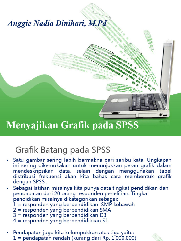 Materi 2 - Menyajikan Grafik Pada SPSS-2 | PDF