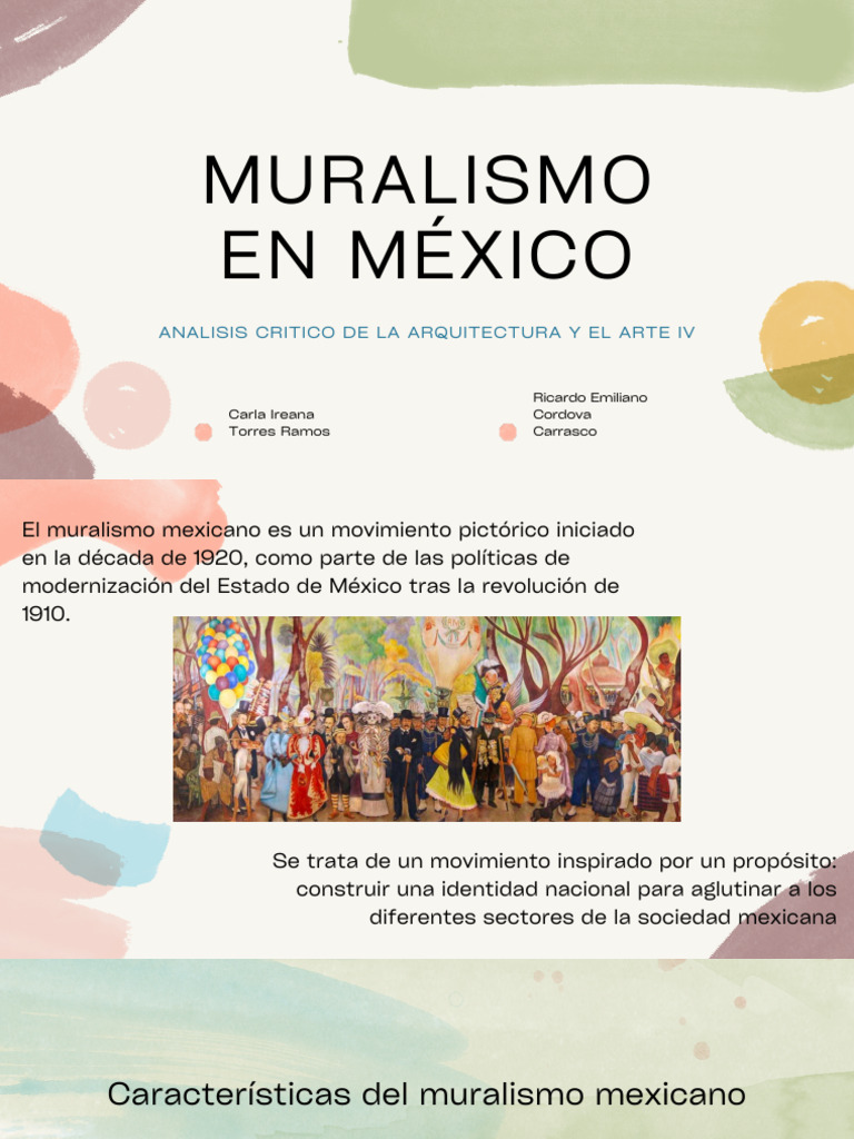 Muralismo en México | PDF | México | Movimientos de arte