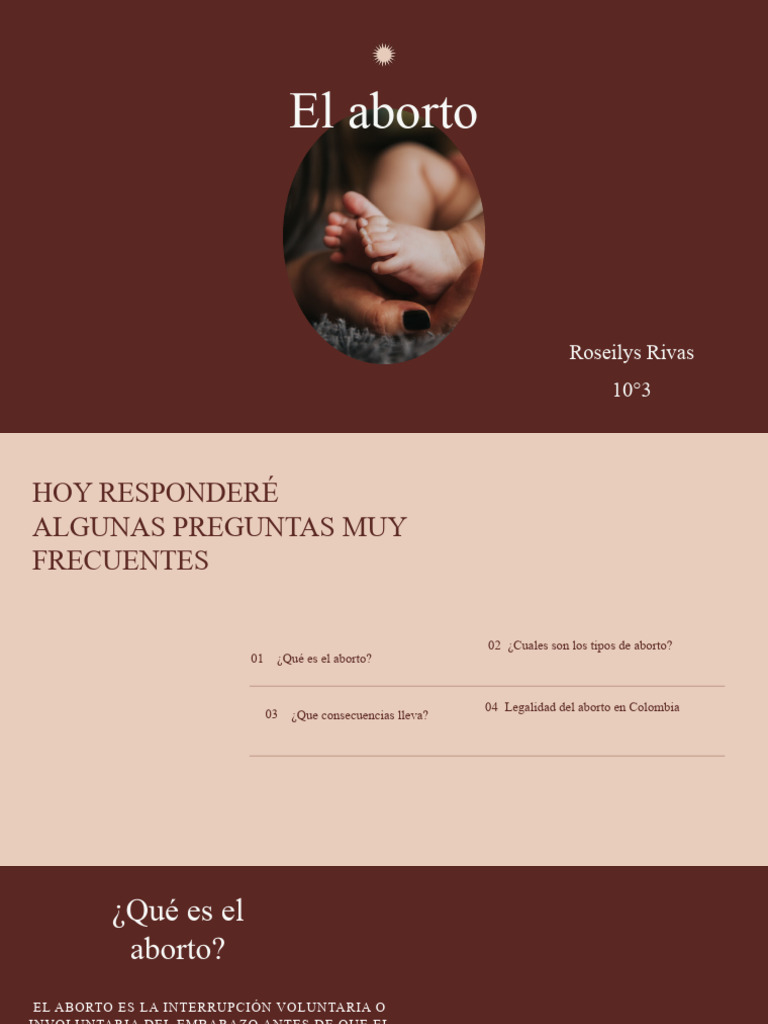 El Aborto | PDF | Aborto | El embarazo