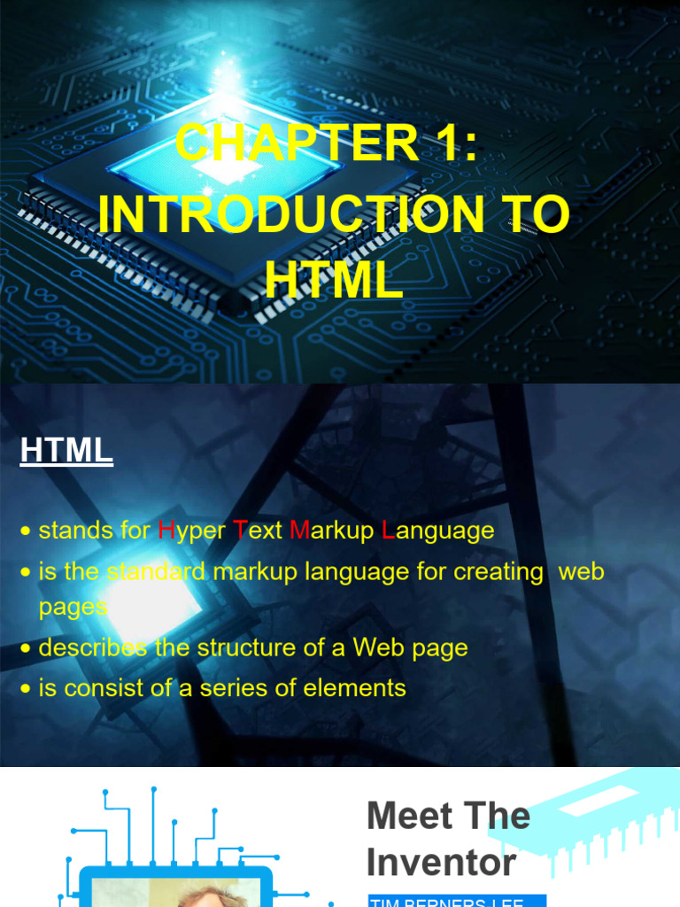 Computer 7 Unit 1 Chapter 1 | PDF | Html | World Wide Web