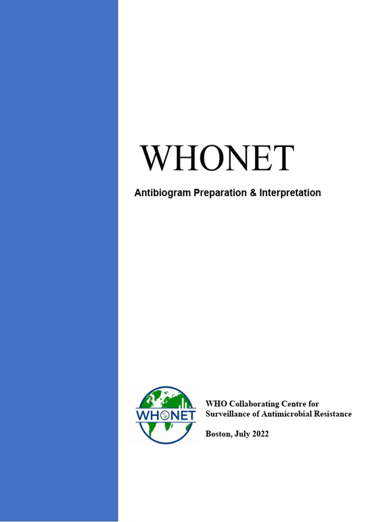 WHONET 28.antibiogram Preparation and Interpretation | PDF | Microsoft ...