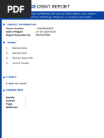 Dossier Template | PDF