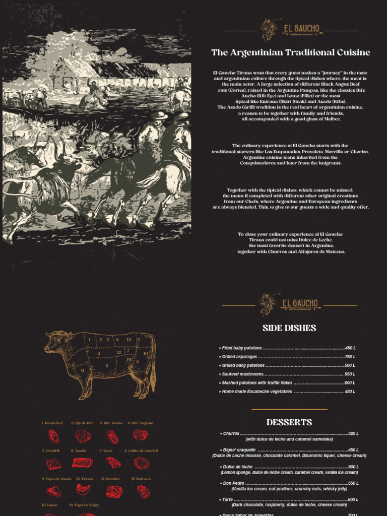 menu-english-min | Download Free PDF | Steak | Cuisine