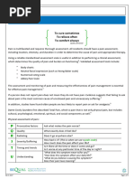 CIWA-B Withdrawal Assessment Tool | PDF | Perspiration | Neuroscience
