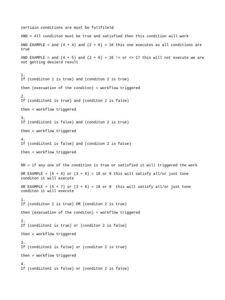 Business Rules Conditions | PDF | Software Engineering | Computer ...