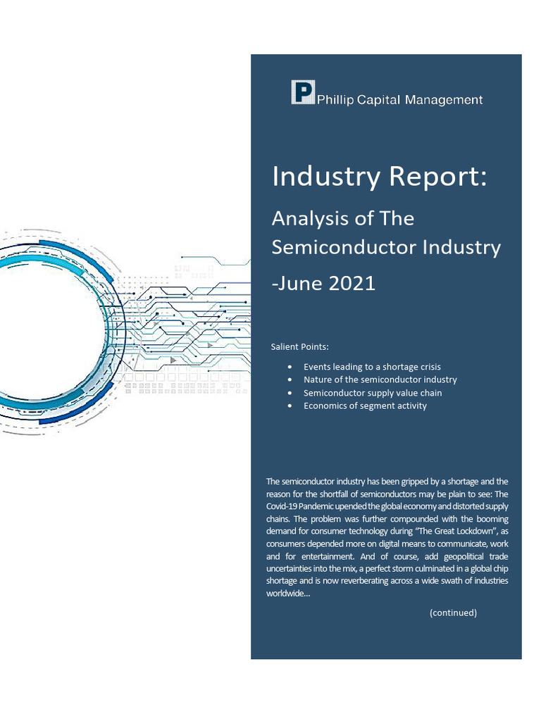 Semiconductor Industry Analysis 2021 | PDF | Semiconductor Device ...