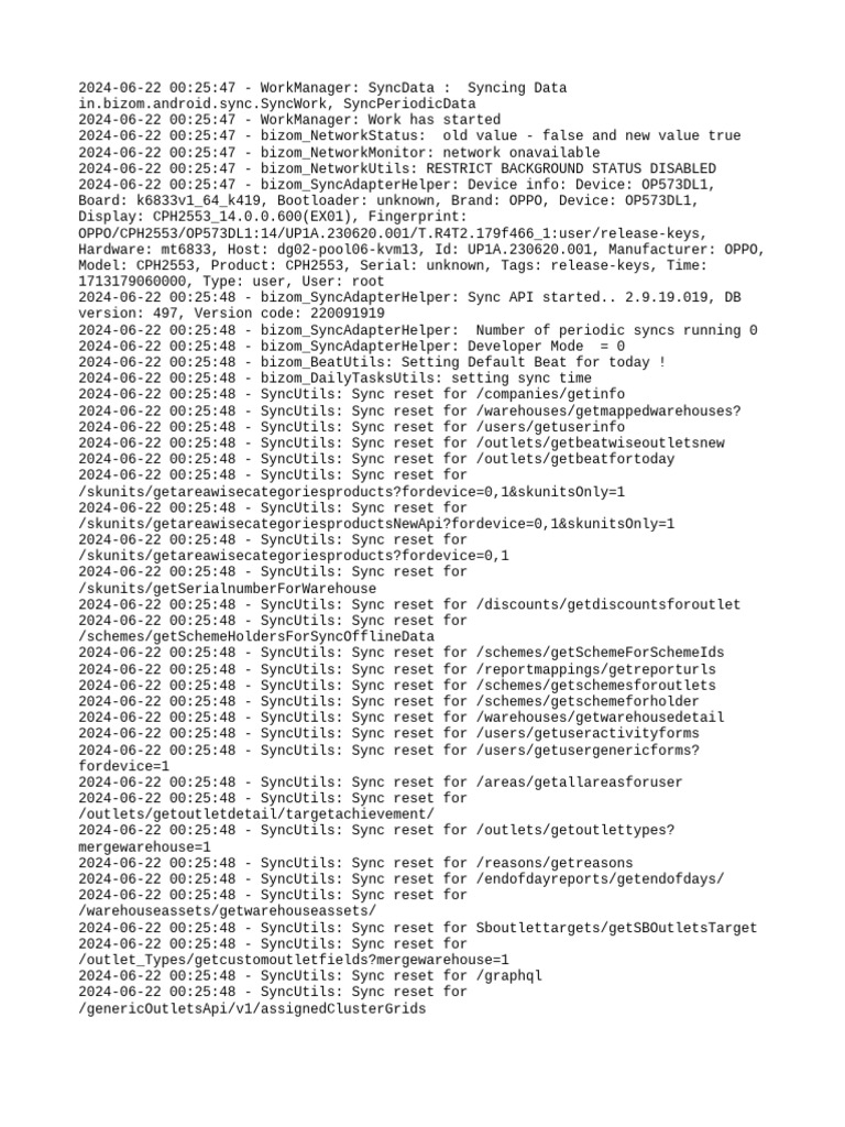 Logg 20240622 | PDF | System Software | Computer Engineering